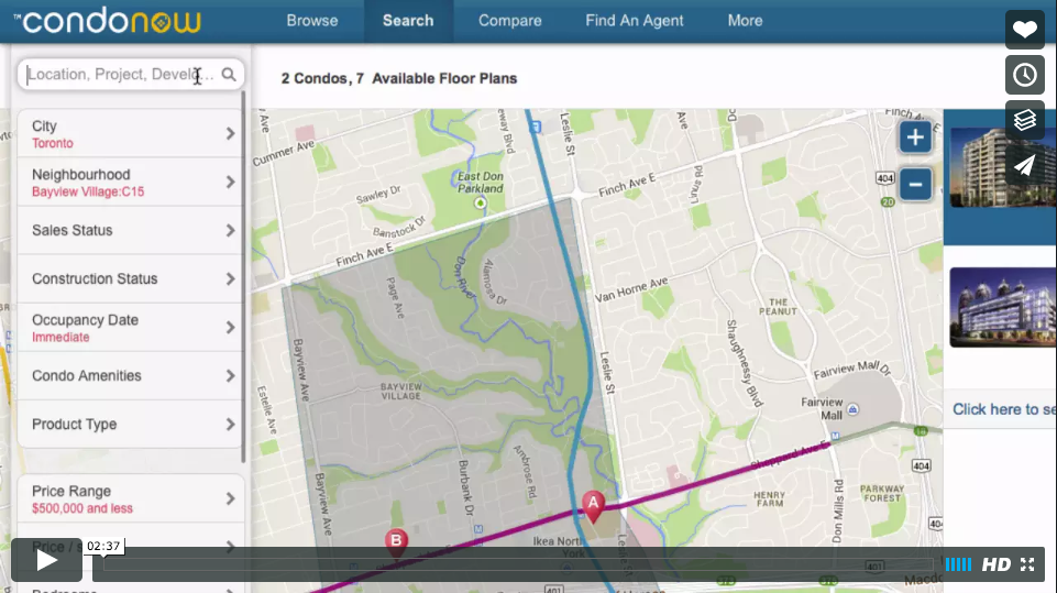 How do I compare condos? - StoryLine By CondoNow